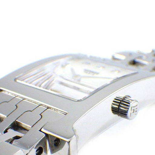 Hermes H Watch HH1.210 Quartz 12P Diamond White Shell Dial Ladies Watch ...