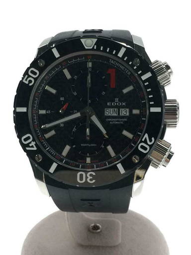 Edox Chronooffshore 1 Self Winding Analog Rubber Black Men's Watch
