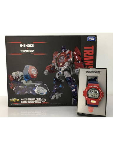 Casio Transformer G Shock Quartz Digital Rubber Navy Stainless Men's Watch