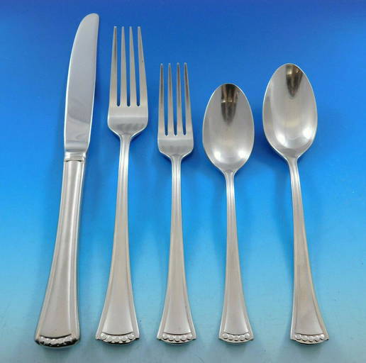 Butlers Pantry By Lenox Stainless Steel Flatware Set Service Large Size ...
