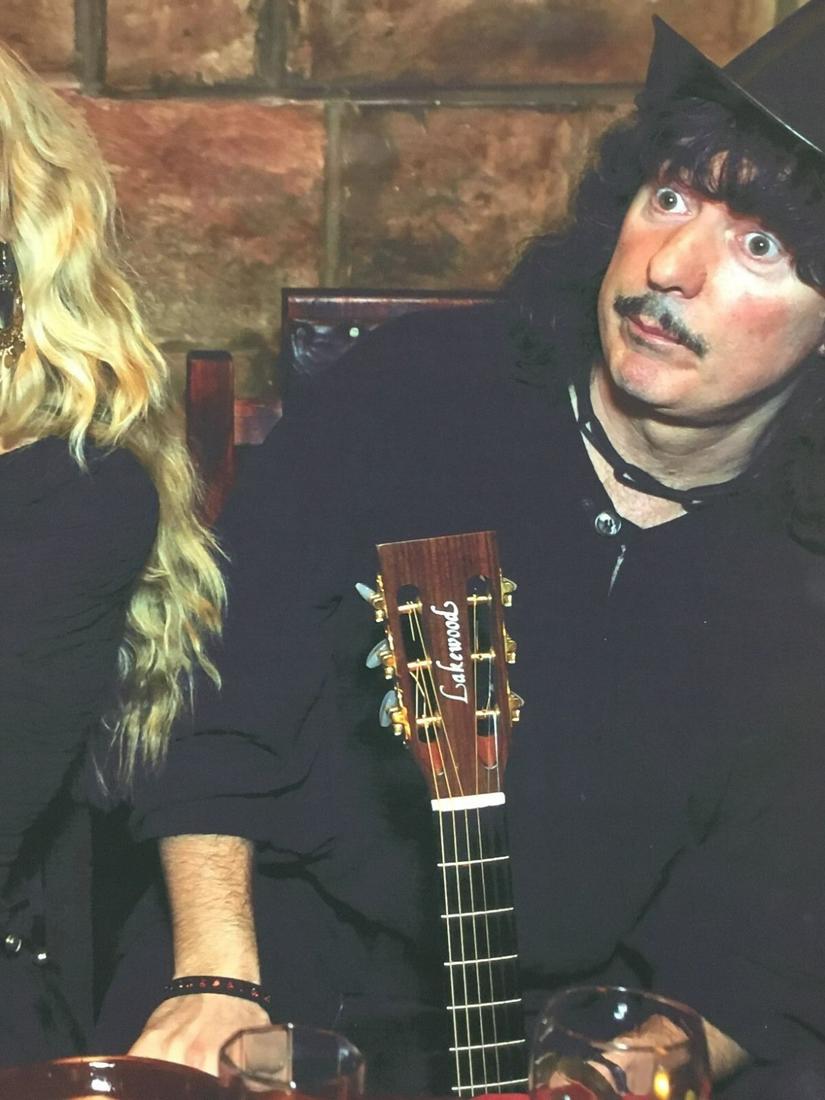 Ritchie Blackmore & Candice Night large RARE Candid Giclee Photograph ...