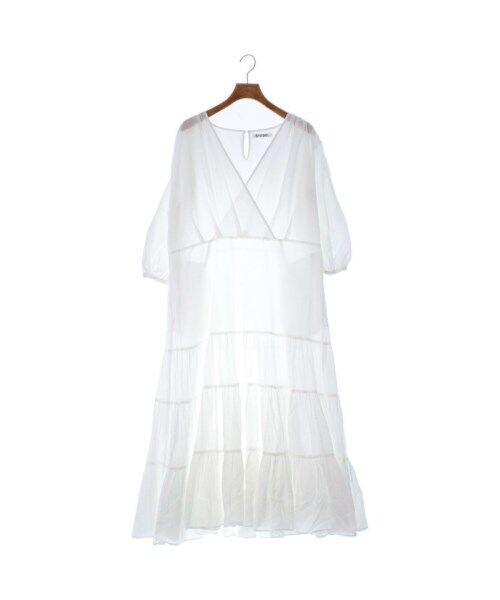 Snidel Dress White 0(approx. S)