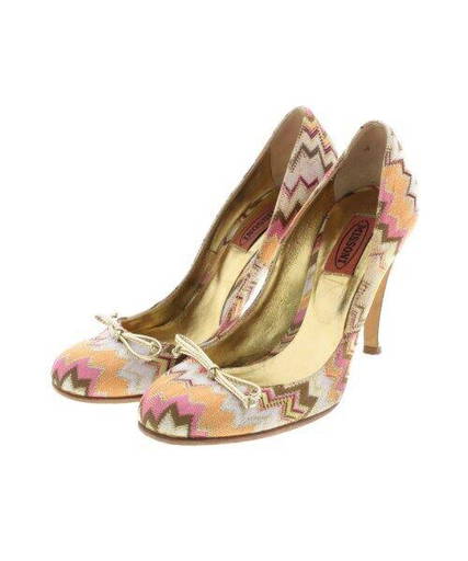 Missoni Pumps Pinkxorangexgold Etc.(total Pattern)