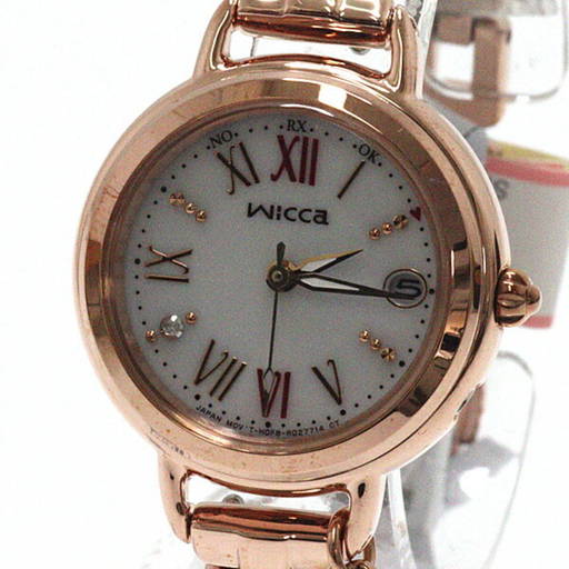 Citizen Citizen Women's Watch Wicca Collaboration Solar Tech H0f6 R007505 White (white) Dial