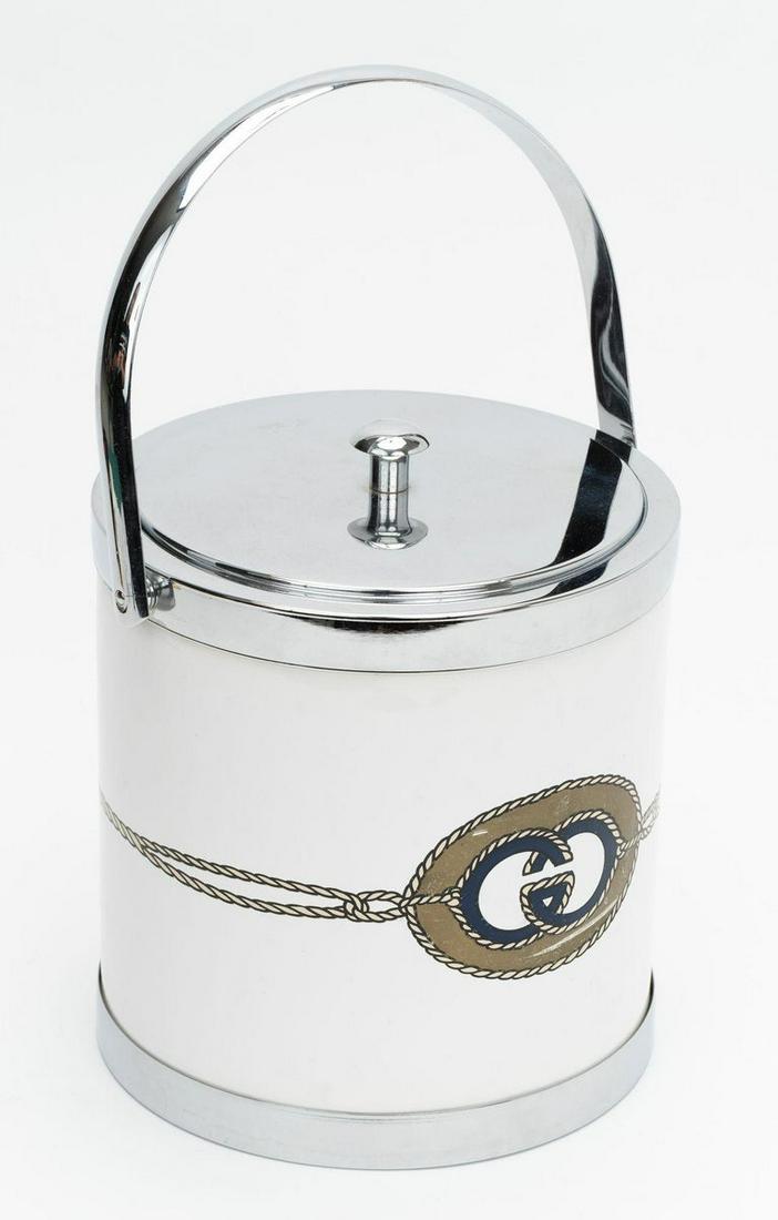 Gucci Vintage Nautical Ice Bucket Auction