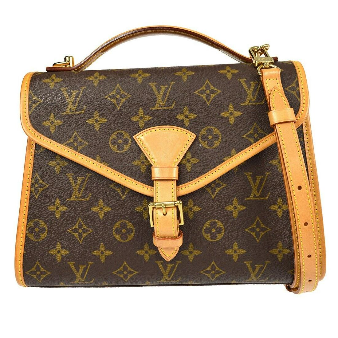 Louis Vuitton Bel Air 2way Business Handbag Mi0979 Monogram M51122