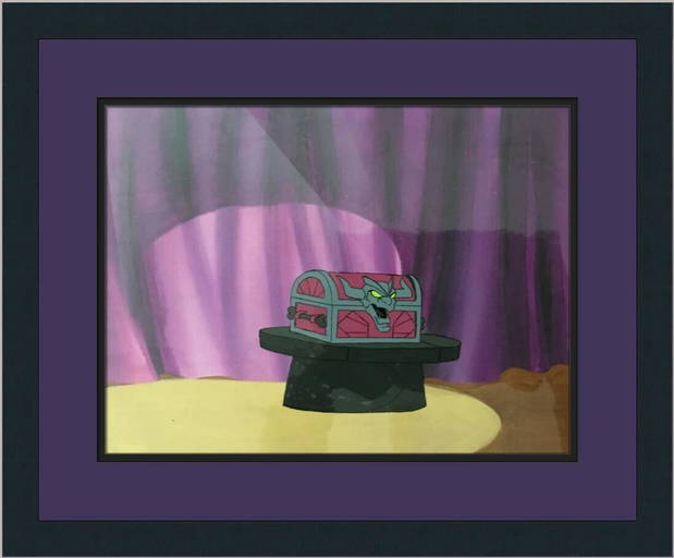 Demon Chest 13 Ghosts Of Scooby Doo Painted Animation Production Cel ...