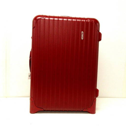 Rimowa Red Polycarbonate Suitcase
