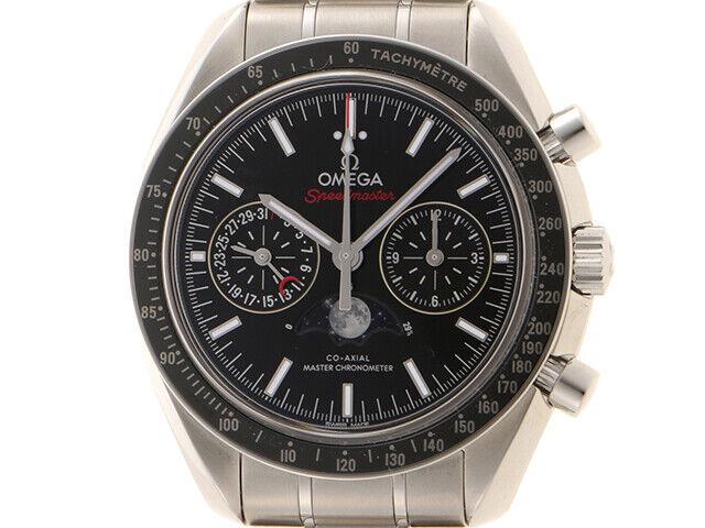Omega Speedmaster Moon Phase Co Axial Master Chronometer Mens Watch