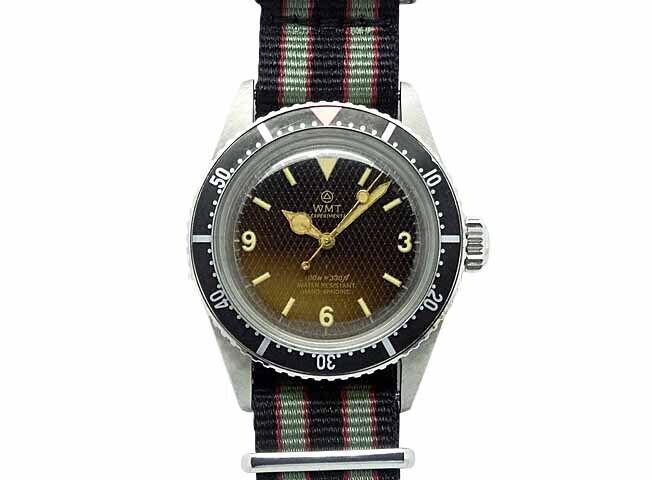Wmt Watch Sea Diver Honeycomb Tropical Wmt135-01 Mens Watch Auction