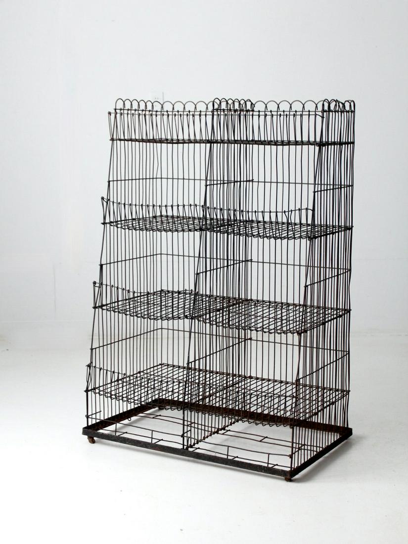 Vintage Wire Display Rack