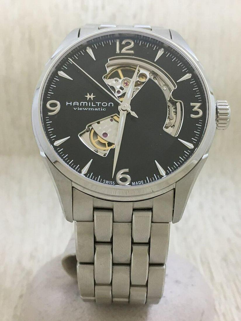 Hamilton Automatic Watch/jazzmaster/viewmatic/open Heart/h327050 Mens ...