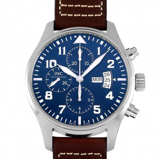 Iwc Pilots Chronograph Automatic Petite Prince Iw377706 Mens Watch
