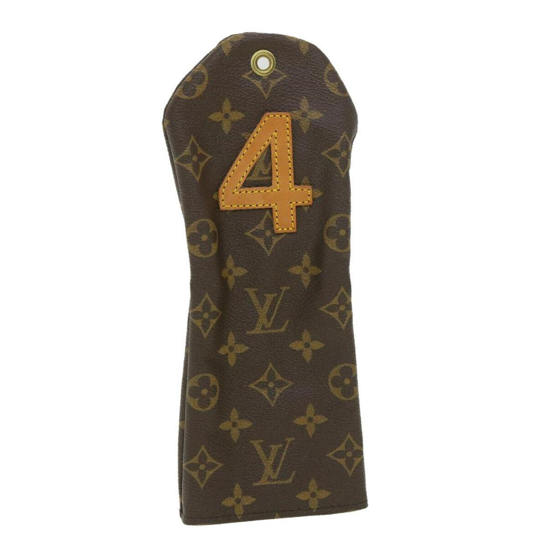 Louis Vuitton Monogram Golf Club Headcovers For Number 4 M58244 Lv Auction