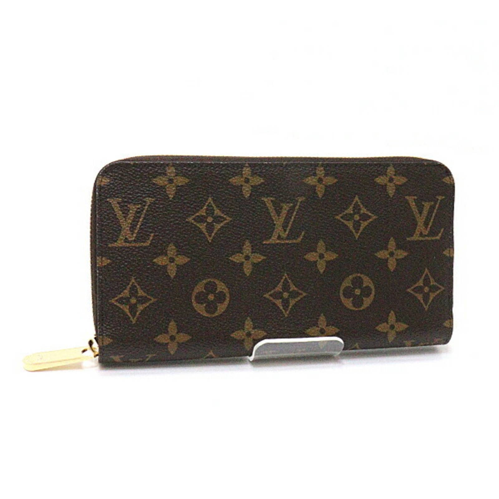 Louis Vuitton Zippy Monogram Round Long Wallet M80499 Brown Rose ...
