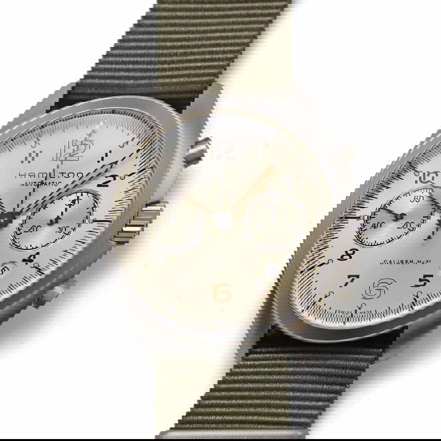 Hamilton Khakiaviation Khakipilot Pioneer Chronograph H76456955 Mens Watch Auction