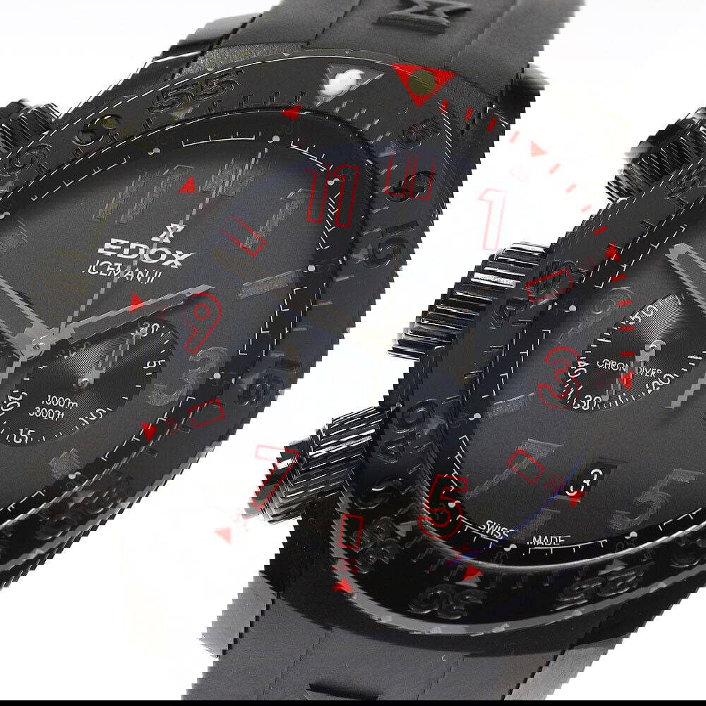 Edox Iceman Ii Limited Edition 10304-37nr-gro Quartz Stainless Steel ...