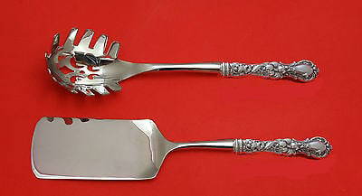 Floral By Wallace Plate Silverplate Hhws Italian Set 2pc Custom Made ...