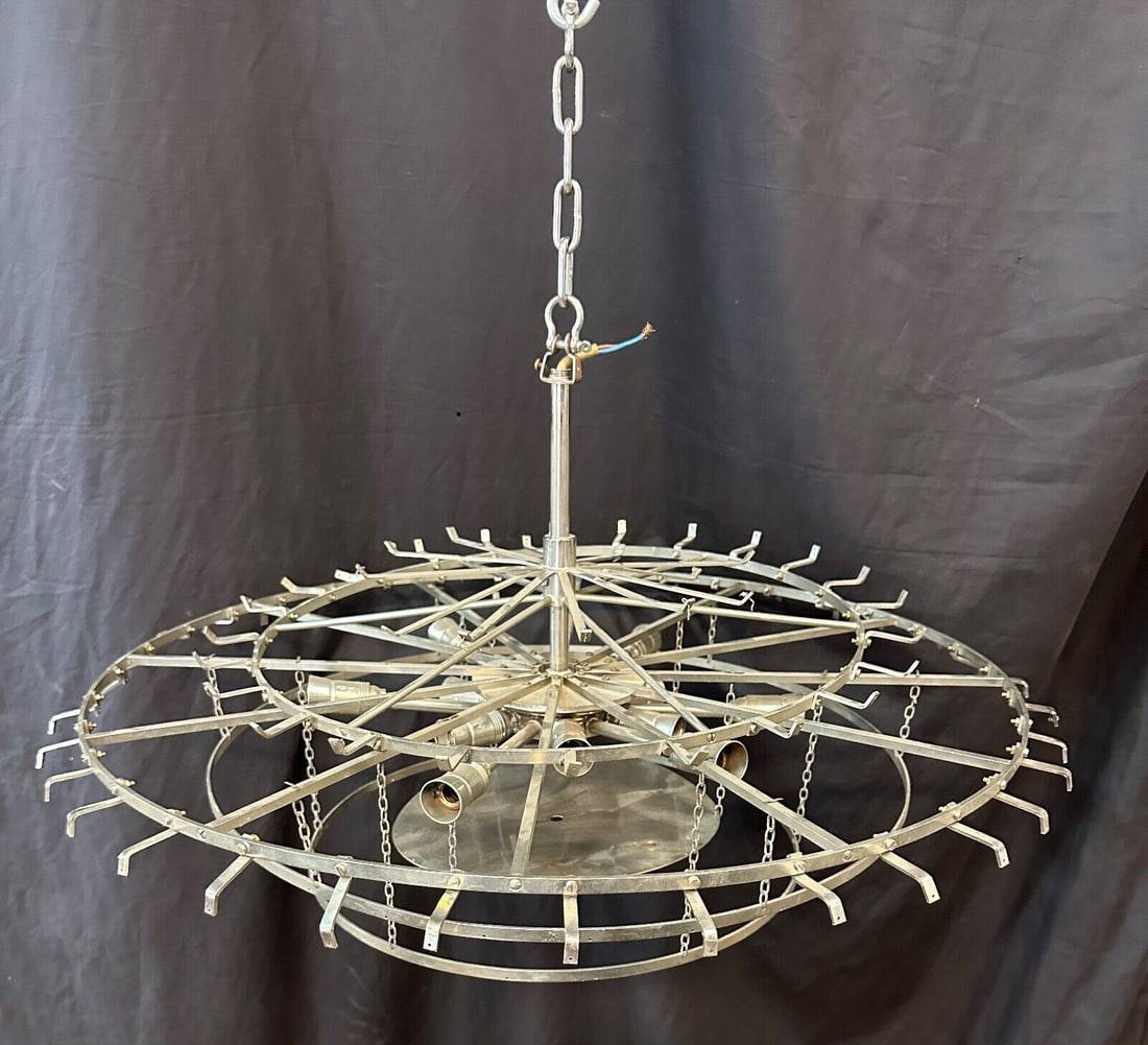 Large Crystal Prism Fixture Auction