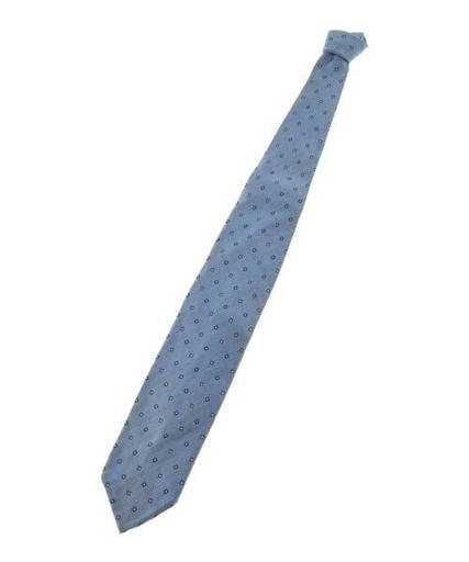 Nicky Tie Bluexwhite(total Pattern)
