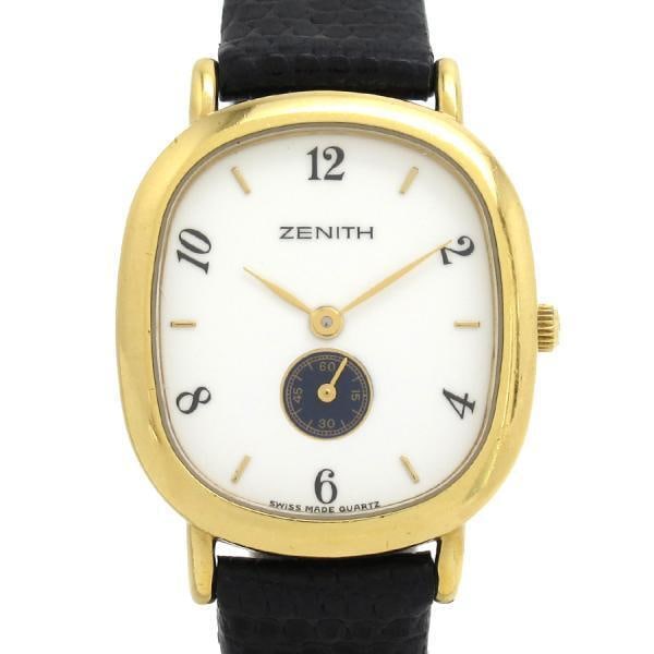 Zenith Quartz Stainless Steel Gp Plated Watch Ladies Auction