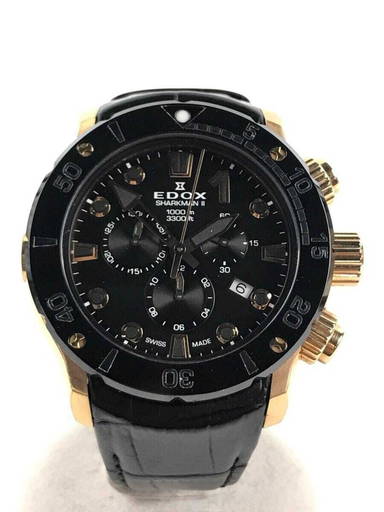Edox Chronoffshore 1 Sharkman Ii Limited Edition Rubber Black Mens Watch
