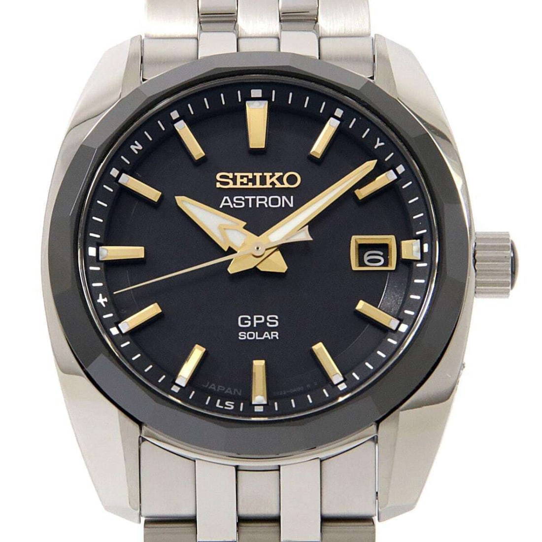 Seiko 3x22-0ae0/sbxd011 Astron Solar Quartz Mens Watch Pre-owned Auction