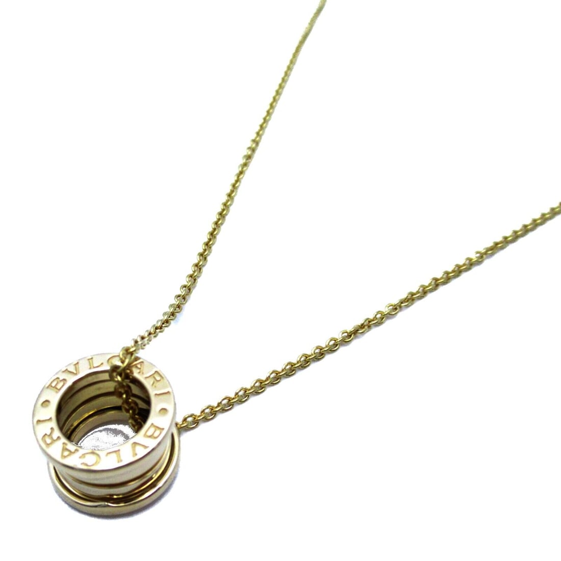 Bvlgari B-zero Necklace 352814 18k Yellow Gold Auction