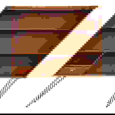 Walnut Mcm Bookcase Auction