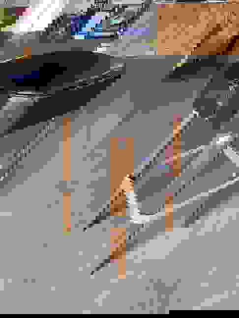 Modernist Steel Studded Knife Leg Bar Stool W/ Black Top Circa 1970 ...