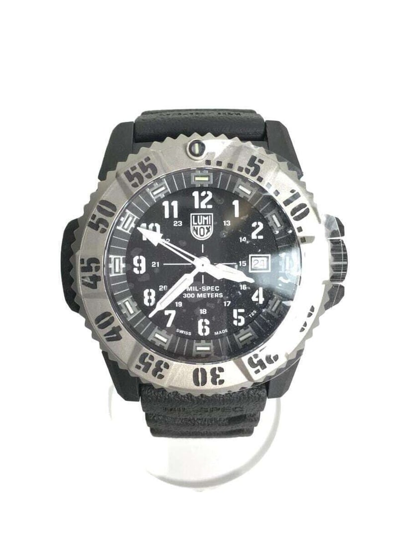 Luminox Mil-spec 3350 Series 3351.set Analog Rubber Black Gray Mens Watch Auction