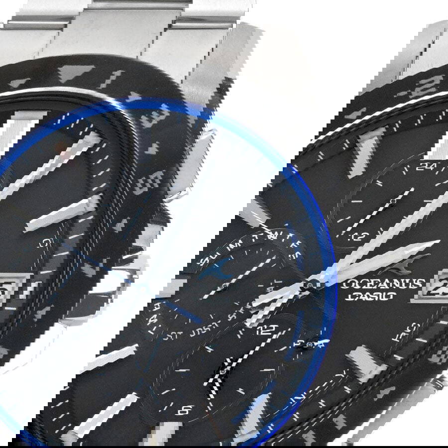 Casio Ocw-t3000a-1ajf Oceanus Classic Line Mens Watch Pre-owned Auction