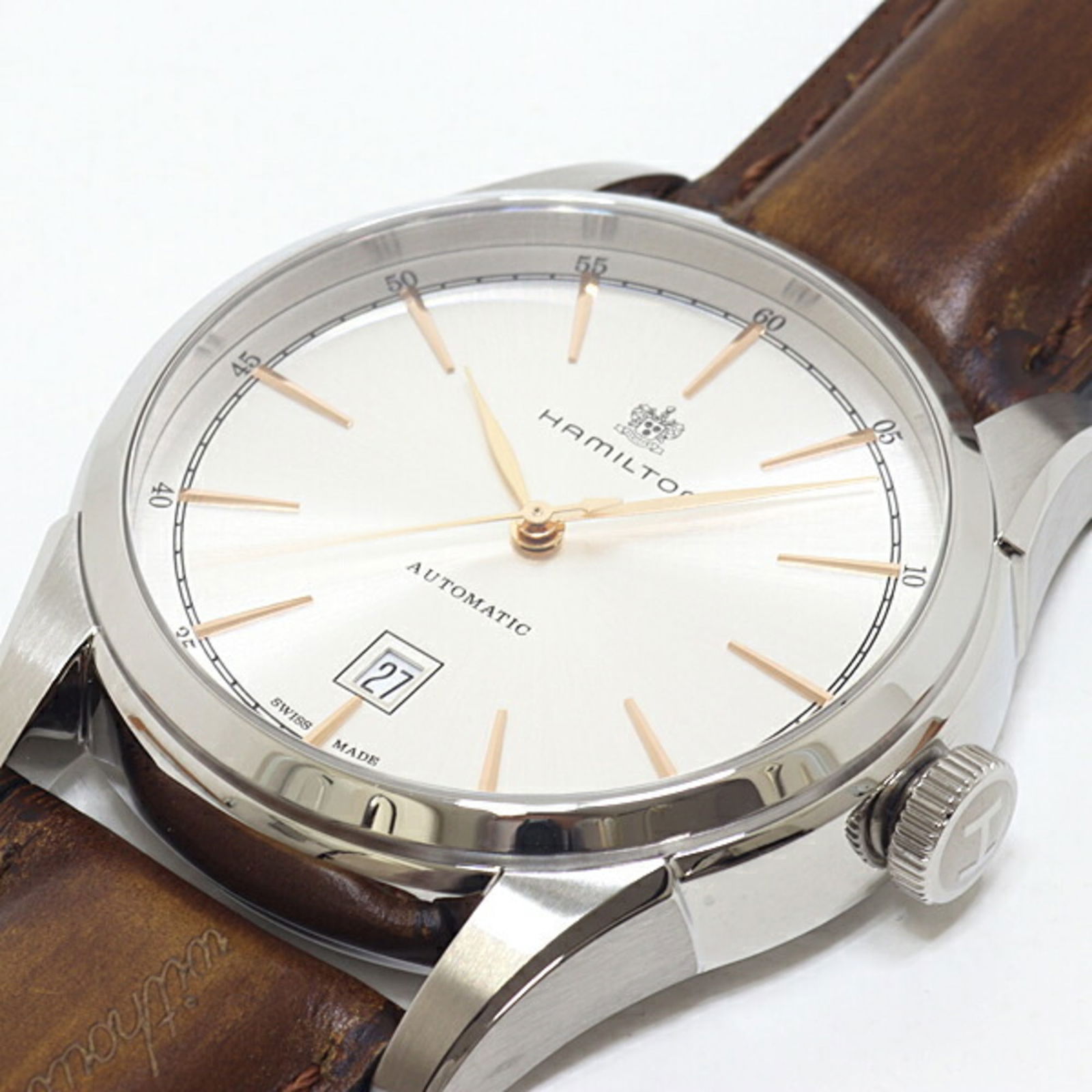 Hamilton Hamilton Men's Watch American Classic Spirit Of Liberty Silver ...