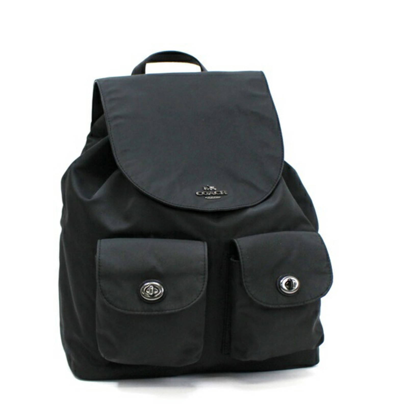 Coach Rucksack Backpack Nylon Black F58814 Coach Women's Bag Auction