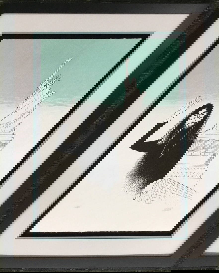 Al Hirschfeld John Lennon Peace And Liberty L/ed Signed & Numbered ...