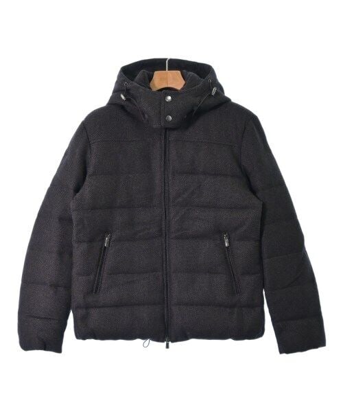 Colombo Down Jacket / Down Vest Dark Brown(total Pattern) Auction