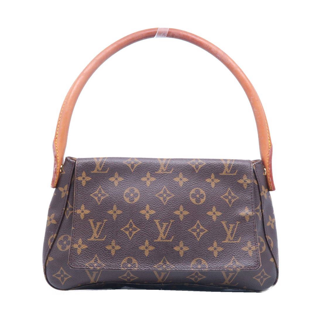 Louis Vuitton Lv Ghw Mini Looping Shoulder Bag M51147 Monogram Brown ...