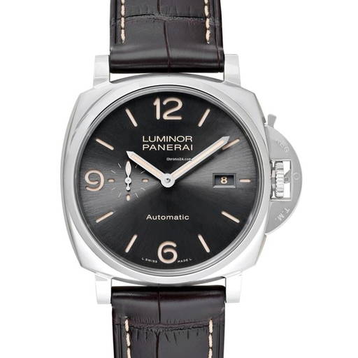 Panerai Luminor Due Pam00943 Luminor Due Automatic Grey Dial 45 Mm Men ...