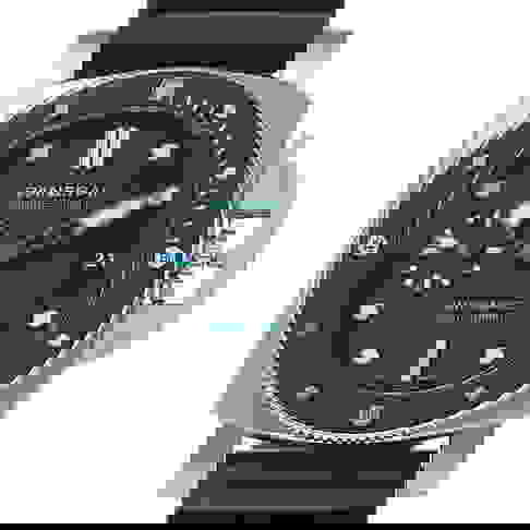 Panerai Submersible Ref.pam02683 Automatic Stainless Black Mens Watch ...