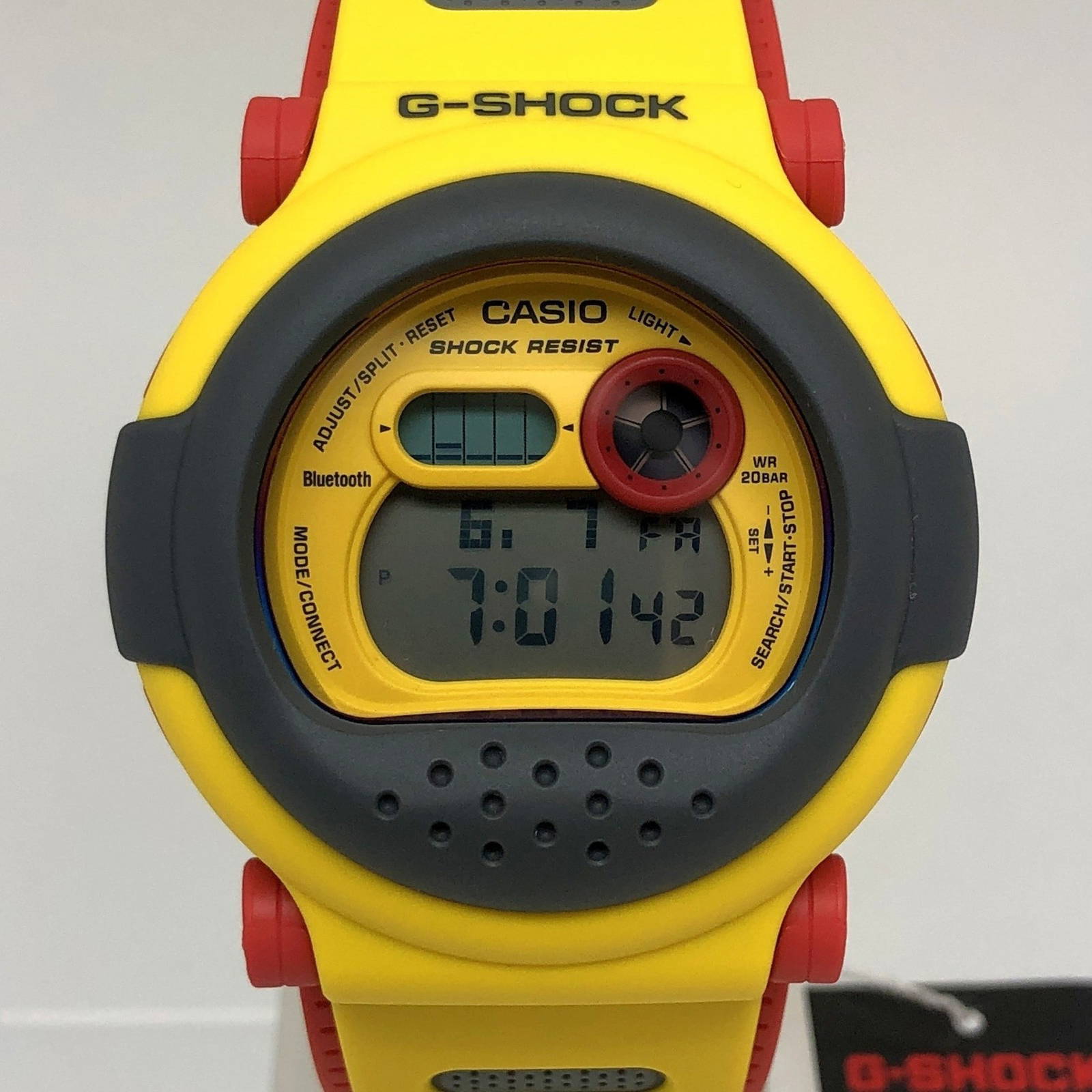 G-shock Casio Watch G-b001mve-9 Jason Reprint Dw-001 Series Yellow Gray ...