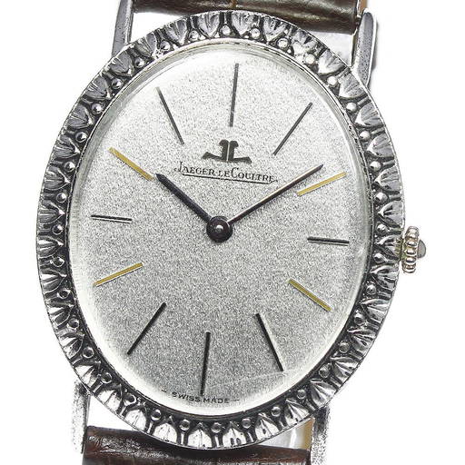 Jaeger Lecoultre 9035 Silver Cal.818/2 Mens Watch