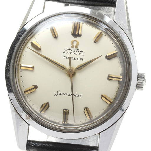 Omega Seamaster Turler Antique Men's Automatic Wristwatch