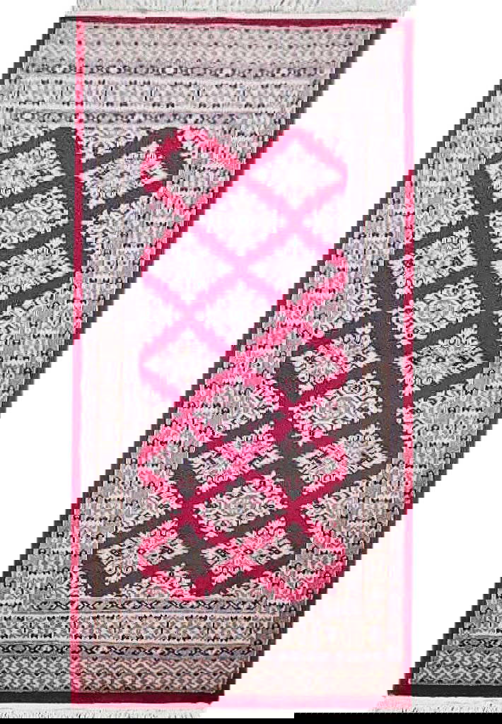 Red Bokhara Pattern Hand-knotted Area Rug 2.7ft X 4.5ft From Pakistan ...