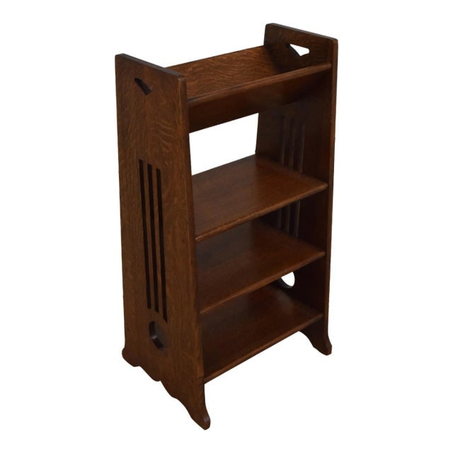 Stickley Mission Oak Bookshelf Arts & Crafts Design 16.5in X 13in X ...