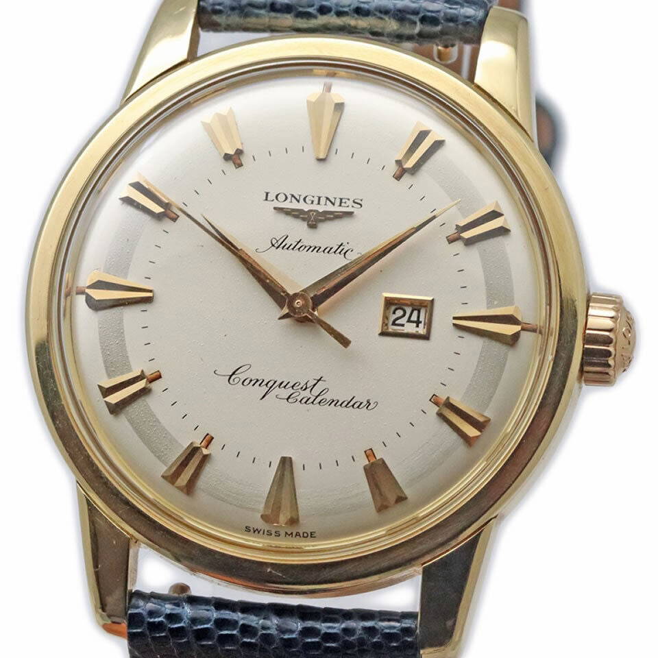 Longines Conquest Calendar 18k Ref.9005-31 Automatic Wristwatch Auction