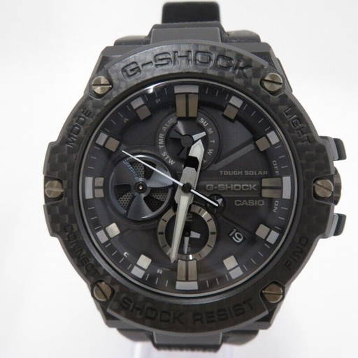 Casio G Shock G Steel Gst B100x 1 Carbon Edition Men's Watch