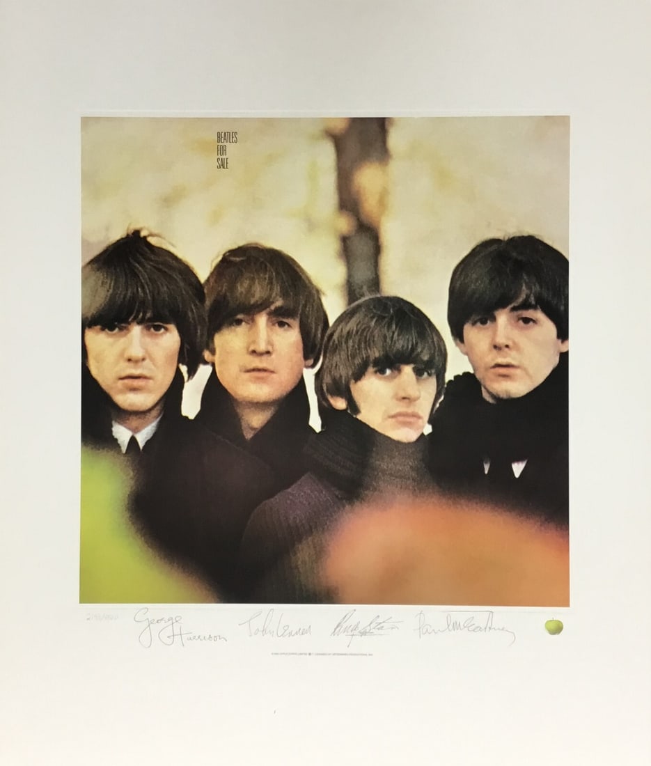 The Beatles For Sale Lithograph Facsimile Signed Limited Edition Art ...