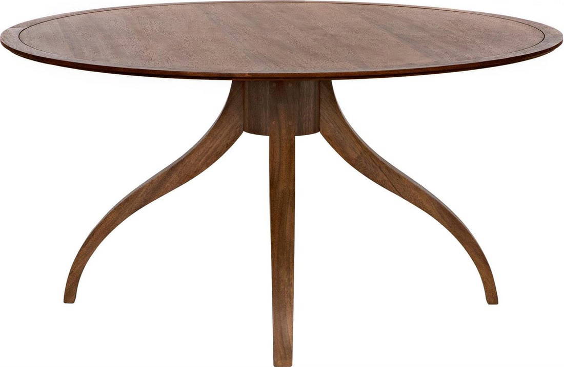 Buy Elegant Dark Walnut Dining Table | Bidhaus In Ny
