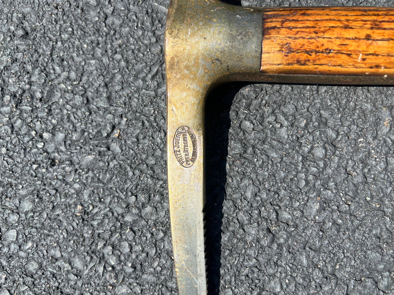 Antique Ice Climbing Axe By Fritz Jorg Switzerland Circa 1920 Auction