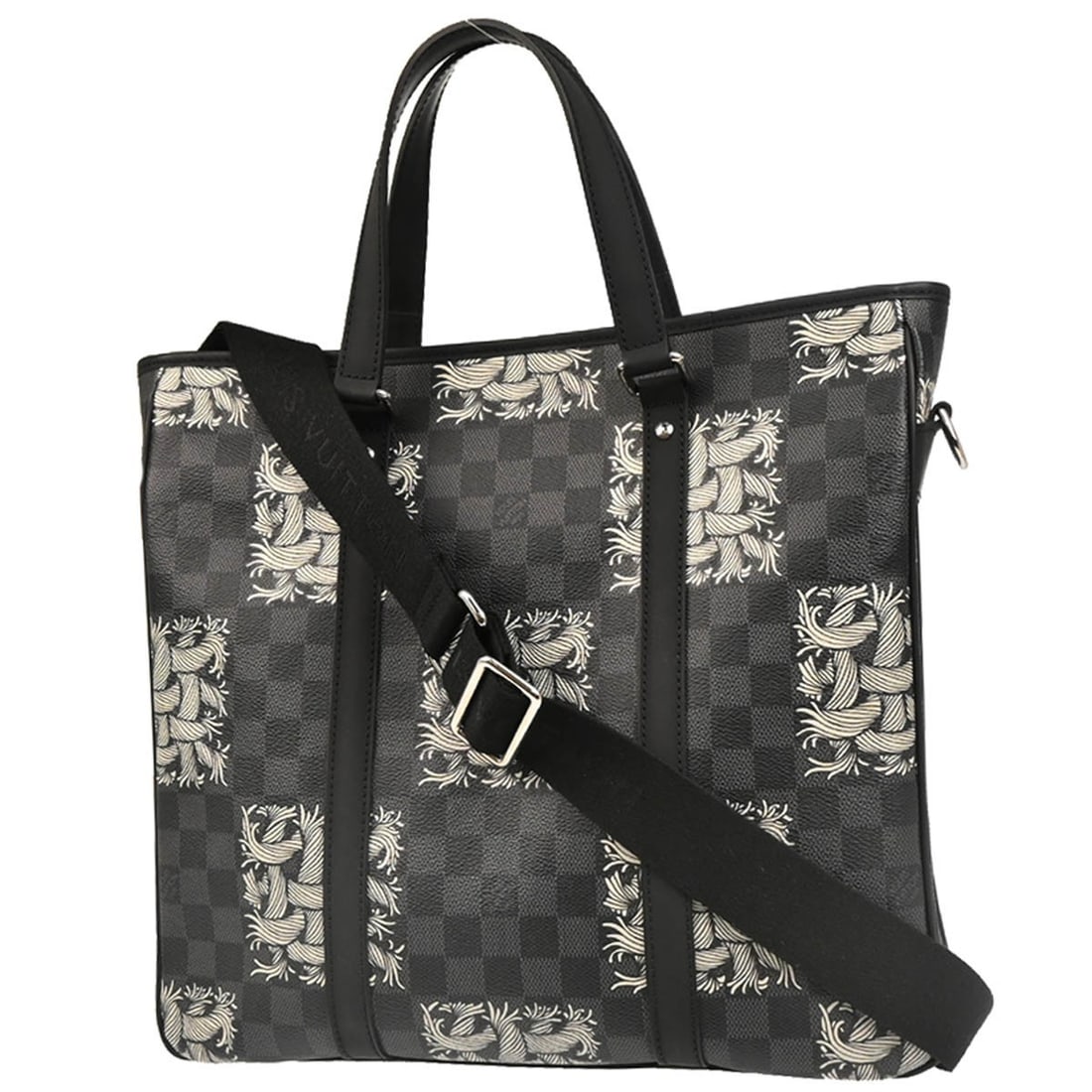Louis Vuitton Nemeth Damier Graphite Tadao Canvas Limited Edition Bag ...